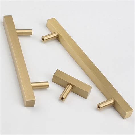 Square Brass Handmade Antique Drawer Knobs Pulls Etsy