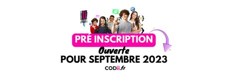 Inscription Au Cours De Programmation Informatique Codii Fr