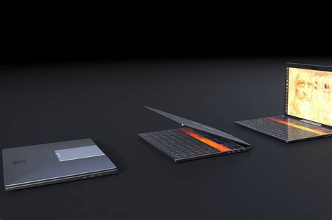 This Laptop Uses A Patented Hinge To Transform Into An Ergonomic Workstation Anywhere Yanko