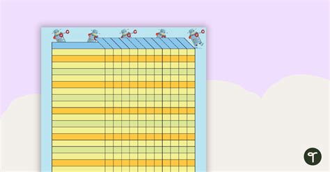 Robots Class List Teach Starter