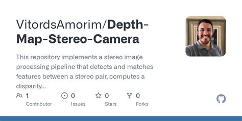 Github Vitordsamorimdepth Map Stereo Camera This Repository Implements A Stereo Image