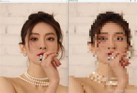 Opencv C 实现图像马赛克效果copencv马赛克 Csdn博客