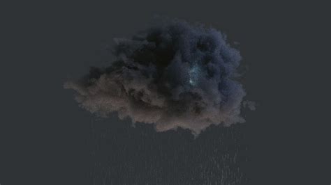 Cloud Animation 3d Model 10 Blend Free3d