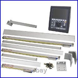DRO Package With Axis LCD Display Console Easson ES B Optical Encoders Axis Digital
