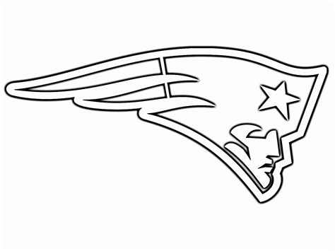Coloring Pages Football Patriots Coloring Home