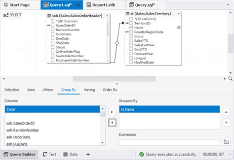 Designing Conditions For Group By Clauses