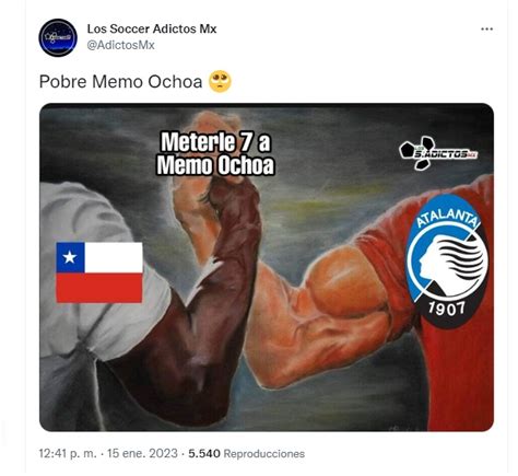 Los Mejores Memes De Memo Ochoa Por La Goleada En El Atalanta Vs Salernitana Infobae