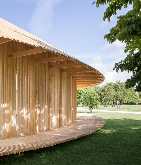 Christiansen And Andersens Wooden Pavilion In Copenhagen