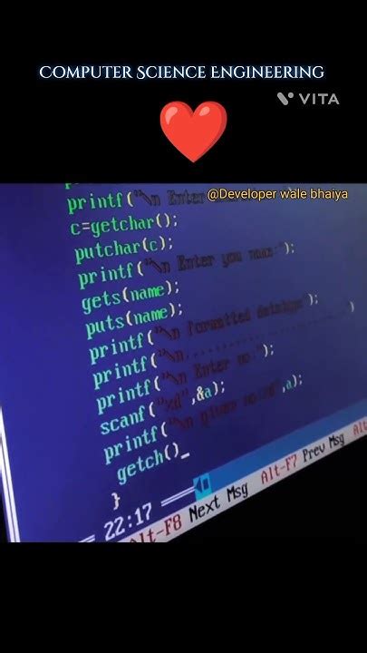 Computer Science Engineeringdeveloper Coding Shortvideo Tech