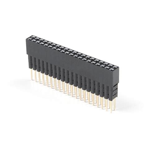 Extended Gpio Female Header 2x20 Pin 16mm 7 30mm Opencircuit