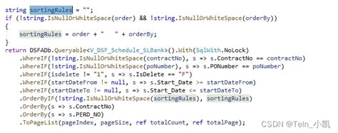 sqlsugar 常规分页排序用法 sqlsugar 排序 csdn博客