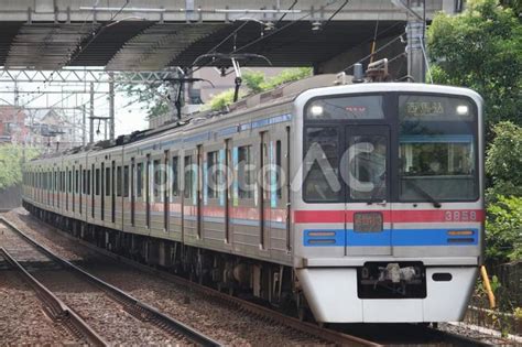 京成3700形3800番台 通勤特急 No 30340144写真素材なら写真AC無料フリーダウンロードOK