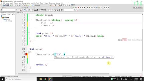 Constructor C Malayalam Tutorial Part 19 Of 23 Youtube
