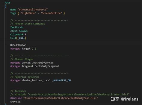 【unity Urp 描边】仿原神中队长的夜魂描边效果能量扰动描边 知乎