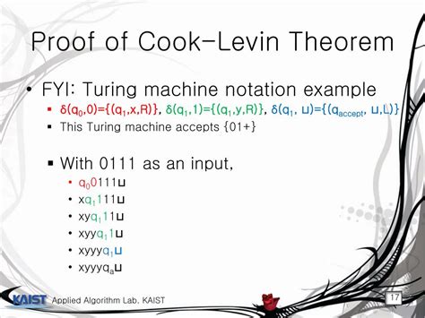 Ppt Cook Levin Theorem Proof And Illustration Powerpoint Presentation