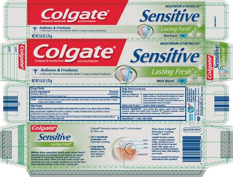 Colgate Toothpaste Ingredients And Functions At Henry Storms Blog