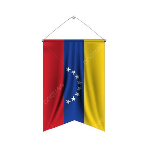 Venezuela Waving National Flag Vector Venezuela Venezuela Flag