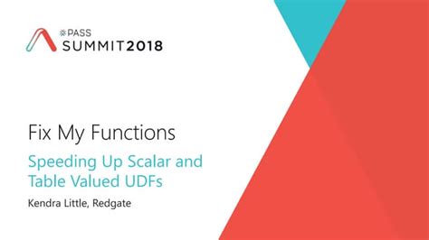 Fix My Functions Tsql User Defined Functions In Sql Server Pptx