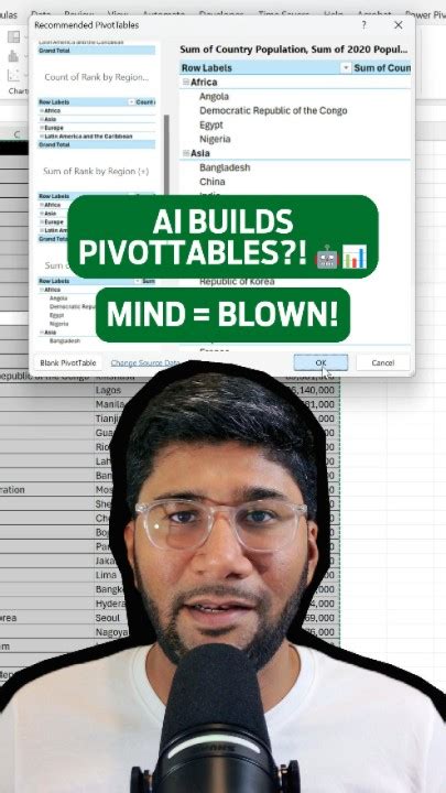 Office Tech Skill On Linkedin Excels Ai Is Now A Pivottable Expert 🧠