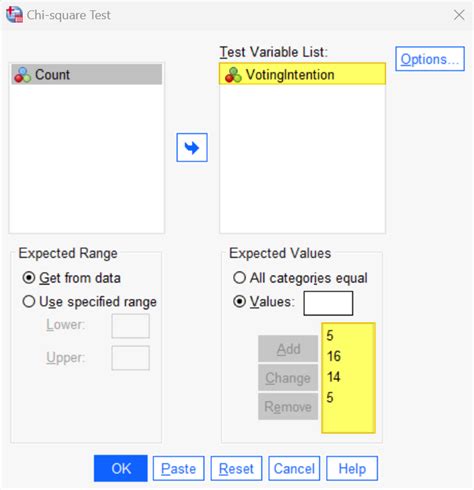 Chi Square Goodness Of Fit Test In Spss Ez Spss Tutorials Chi Square Goodness Of Fit Test In Spss Ez Spss Tutorials