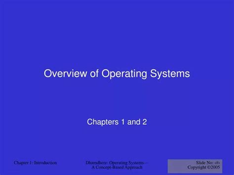 PPT Overview Of Operating Systems PowerPoint Presentation Free Download ID