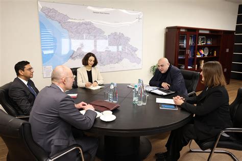 ირაკლი ქარსელაძე ევროპის საინვესტიციო ბანკის წარმომადგენლებს შეხვდა