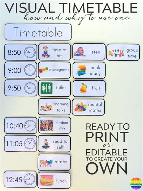 Printable Visual Schedule Autism Printable New Year Banners