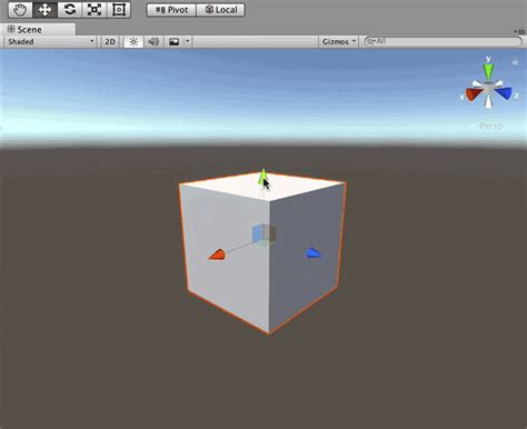 Unity Tutorial Gameobject Axis Base Coding Scripts Library