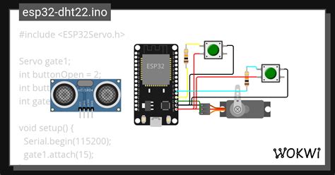 Servo Test Wokwi Esp32 Stm32 Arduino Simulator