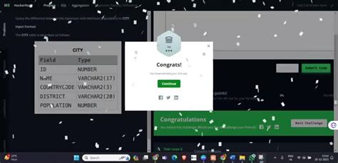 Aayush Kumar On Linkedin Sql Codingjourney Hackerrank