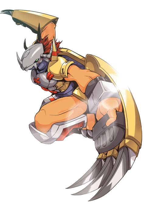 Wargreymon Digimon Drawn By San Danbooru