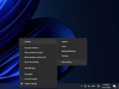 Enable Toolbars On Windows 11 Add Toolbars On The Taskbar BounceGeek