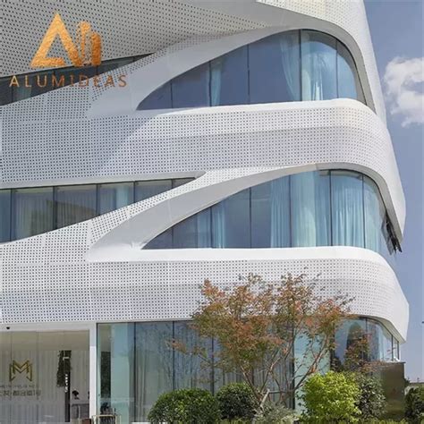 Aluminium Perforated Building Cladding Alumideas Aluminium Perforated Building Cladding Alumideas