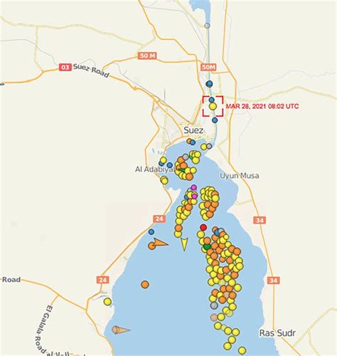 Suez Canal Live Map Tracker Ever Given Is Afloat Latest On Rescue Operation Victory World