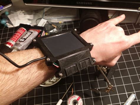 Build Your Own Wearable Cyberpunk Gesture Pad WearableWednesday