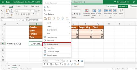 How To Calculate Conditional Probability In Excel Sheetaki
