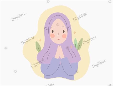 عکس دختر فانتزی با حجاب دیجیت باکس Digitbox