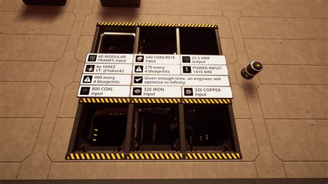 My Take On 225 Heavy Modular Frames Min 4 Blueprints 4 Factories