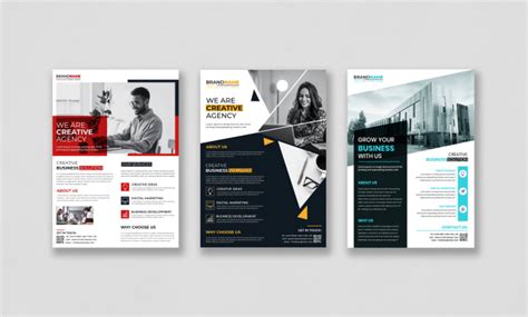 Design Professional Flyer Brochure For Your Business By Design Hue Fiverr