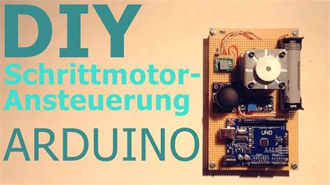 Schrittmotor Mit Arduino Verwenden Youtube
