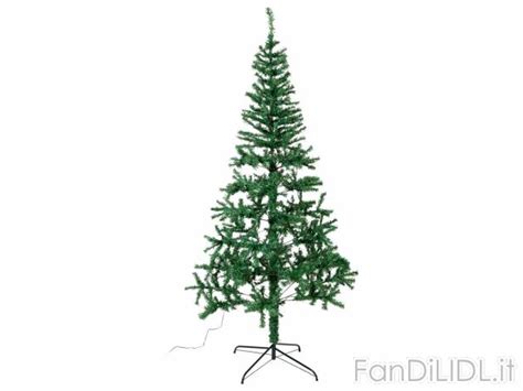 albero di natale con led feste regali babbo di natale fan di lidl