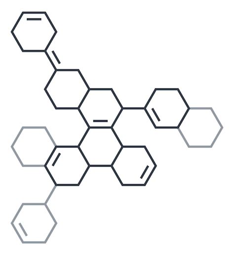 Premium Vector Abstract Hexagonal Shape Structure Scientific Empty Diagram