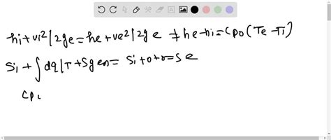 Solved A Diffuser Is A Steady State Steady Flow Device In Which A