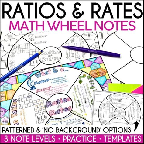 Ratios And Rates Ratio Tables Equivalent Ratios Guided Notes Practice