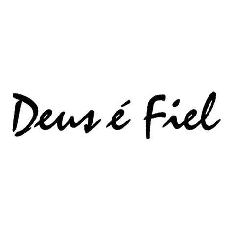 Adesivo De Parede 13x60cm Deus E Fiel R0634 Produtos Elo7