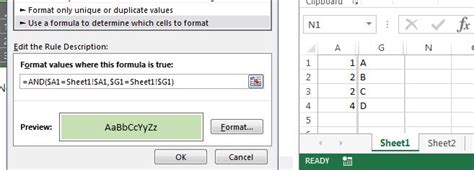 excel 2013 conditional formatting cross tab requiring multiple field matches regardless of row