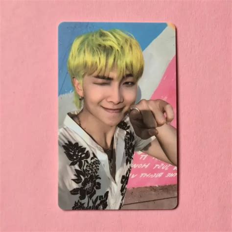 Rm Namjoon Official Soundwave Photocard Bts Butter Lucky Draw £2000