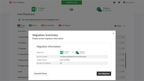Microsoft Project Online Migration Fluentpro Project Migrator