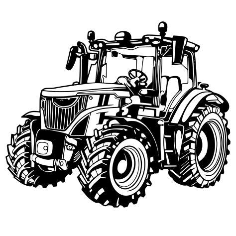 Farm Tractor Svg Tractor Svg Tractor Clipart Farmer Svg Inspire