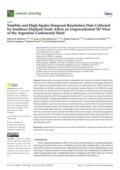 Pdf Satellite And High Spatio Temporal Resolution Data Collected By